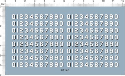 1/700 USS Corps MARCOR Navy Battle Ship Hull Numbers Model Kit Water ...