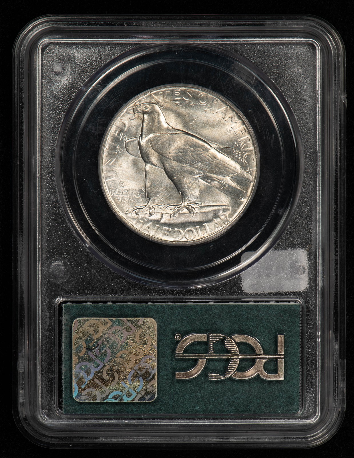 1925-S 50c Connecticut Commemorative Silver Half Dollar -OGH PCGS MS 62 ...
