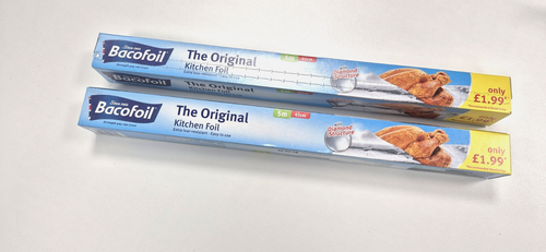 2 X Bacofoil The Original Kitchen Foil 5 m X 45 cm 5023139265404 | eBay UK