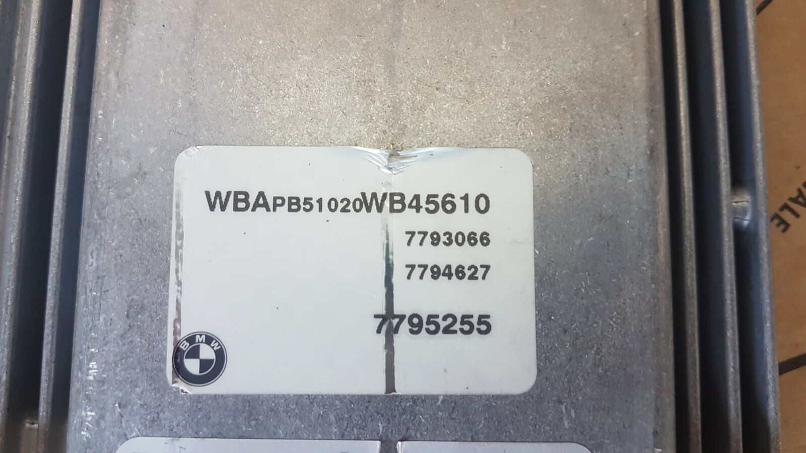 BMW X3 3,0d 150KW/204PS E83 Steuergerät Motor M57N 3415007 01.2003-08. ...