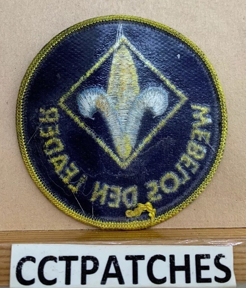 BSA WEBELOS DEN LEADER BOYS SCOUT PATCH | eBay