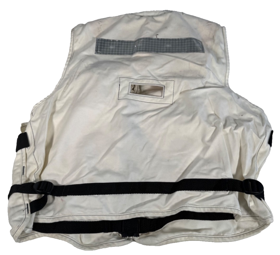 USN USMC Mustang Survival MARK 1 Life Preserver Vest Flight Deck White ...