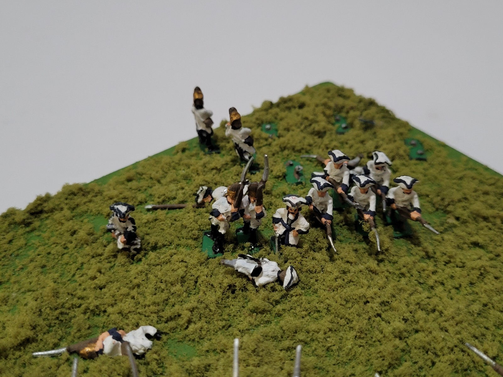 Vintage Historical War Scene Minature Tabletop Display Hand Made ...