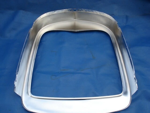 1928 1929 Ford Smooth Top Chrome Steel Radiator Grille Shell Hot Rat ...