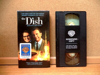 THE DISH (VHS 2001) FULL LENGTH DEMO, Sam Neill, Kevin Harrington, Tom ...