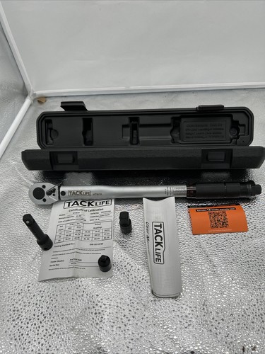TACKLIFE 3/8-Inch Drive Click Torque Wrench 10-80 ft.-lb. / 13.6-108.5 ...