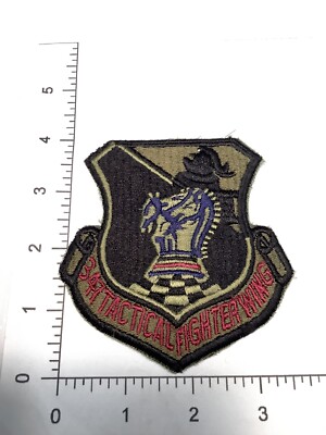 U.S.A.F. 347th TACTICAL FIGHTER WINGSQUADRON PATCH | eBay