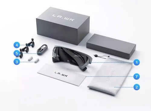 LAWK Meta Lens S3 AR glasses AI-translation 3D Smart VR XR Performance ...