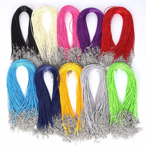 5Pcs Adjustable Braided Rope Lobster Clasp String Wax Cotton Jewelry ...