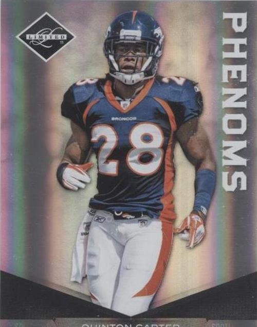 2011 Panini Limited - Phenoms Quinton Carter #188 Spotlight Silver /50 ...