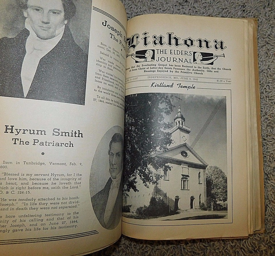 27 LIAHONA Elders Journal LDS Magazine January 1942 February 1943 ...