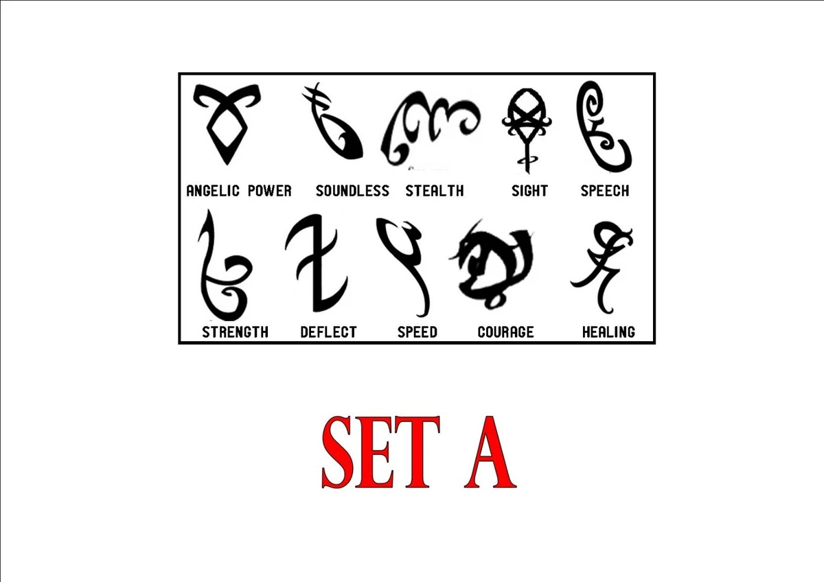 Mortal Instruments Runes Soundless