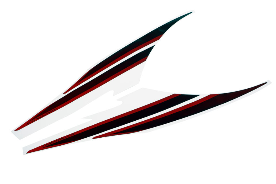 2020-2025 Corvette Stingray Fender Red Hash Marks in Carbon Metallic ...