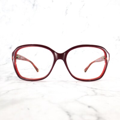 Bebe Exotic BB7075 (612) Sunglasses Ruby Red Oversized Square Frames 58 ...