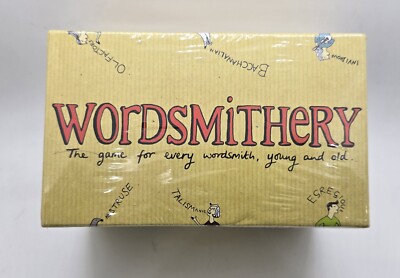 Wordsmithery The Game For Every Wordsmith NIB FACTORY SEALED Clarendon ...
