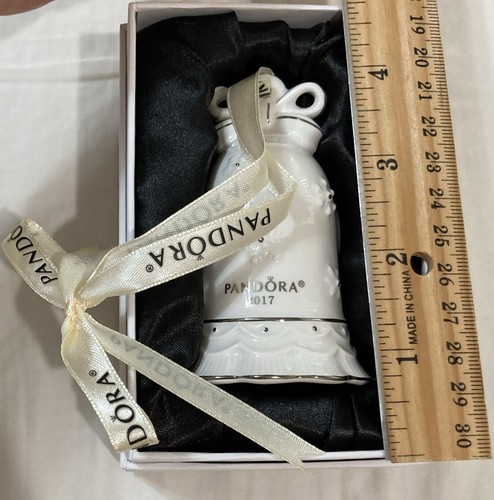 PANDORA Limited Edition 2017 Bell Porcelain Christmas Ornament for sale ...
