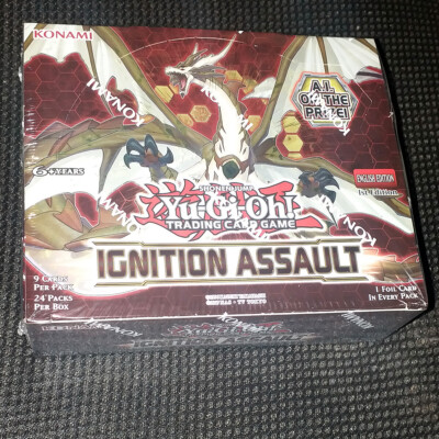 Yu-Gi-Oh! Ignition Assault Unopened Sealed Booster Box English 1st ...