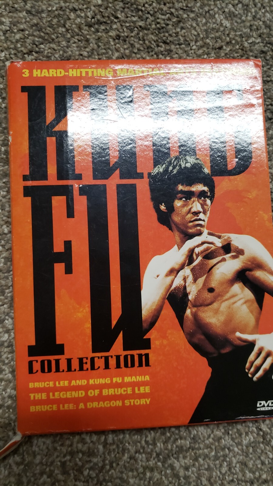 Bruce Lee DVD Collection Set Featuring Kong Fu Mania and Bruce Li ...