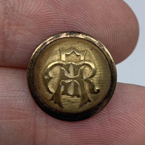 Civil War GAR Button Metal Grand Army Republic Veteran Antique Vintage ...