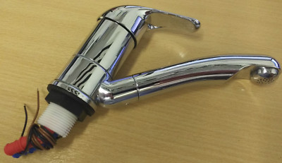 REICH KAMA MIXER CHROME TAP SWIVEL SPOUT SINGLE LEVER 27MM CARAVAN ...