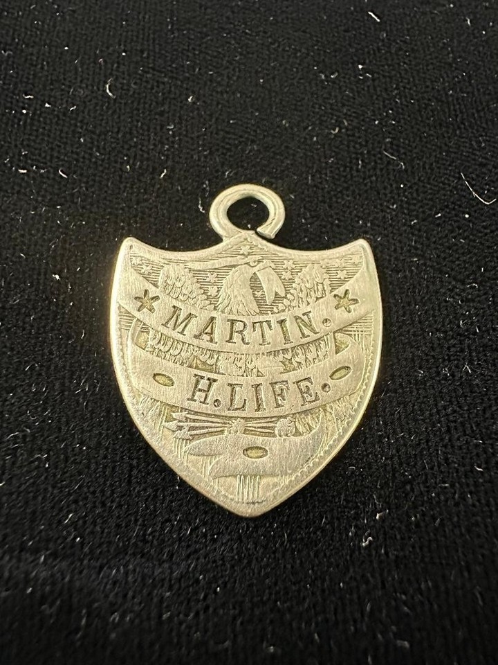 Post-1868 Military ID Tag ~ Indian Wars ~ Martin H. Life | eBay