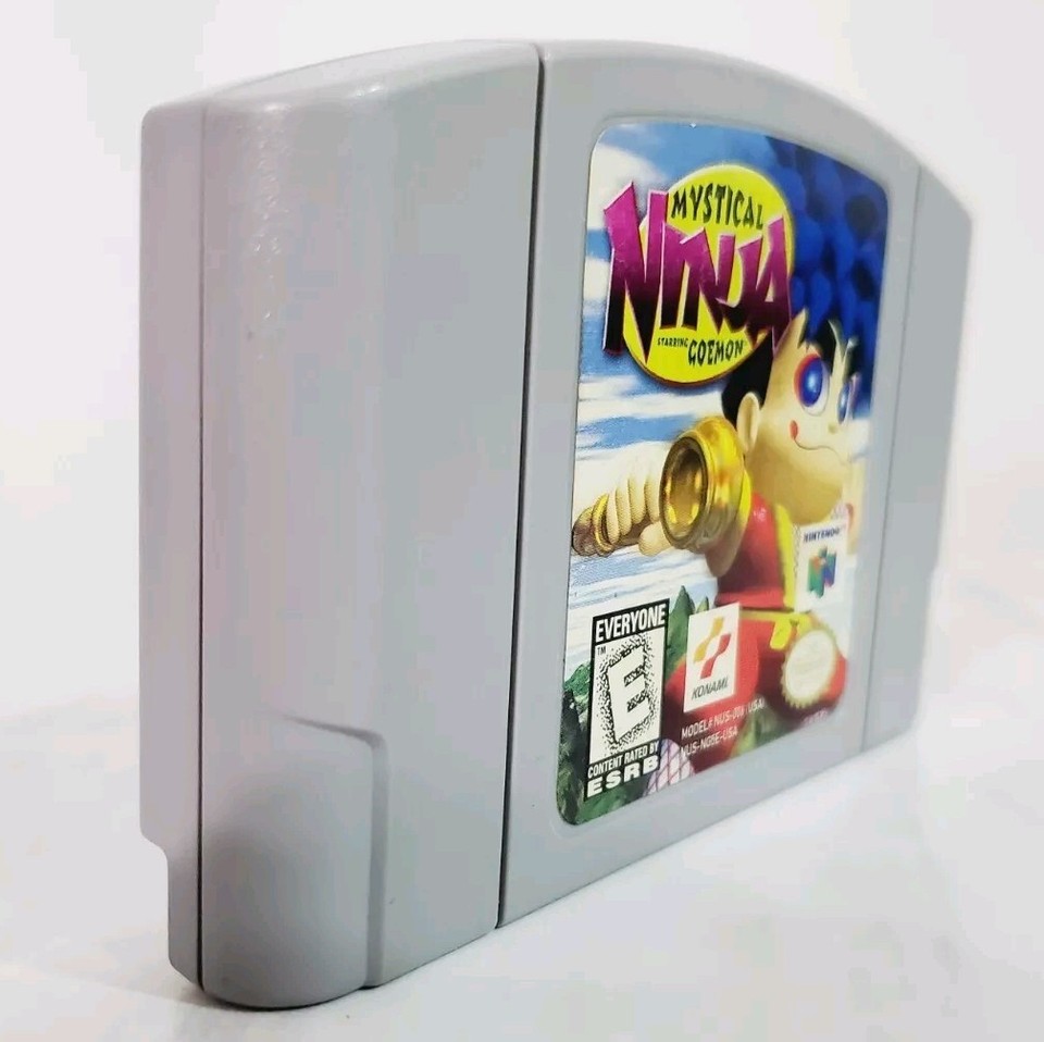 Mystical Ninja Starring Goemon (Nintendo 64, 1998) Cartridge Only ...