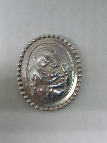 Vintage Guglielmo Cini "Sterling by Cini" Silver Religious Angels ...