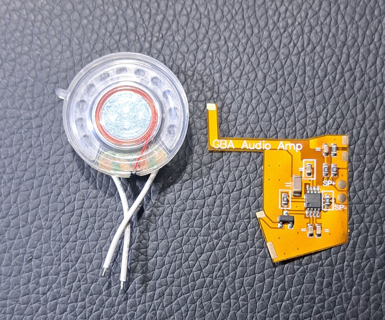 NEW NINTENDO GAMEBOY ADVANCE GBA AUDIO AMP KIT LOUD SPEAKER CLEAR FAST ...