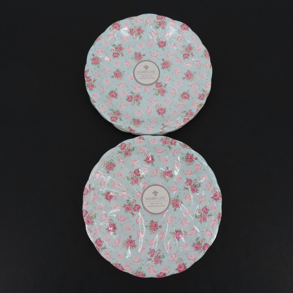 Shabby Chic Paper Plates