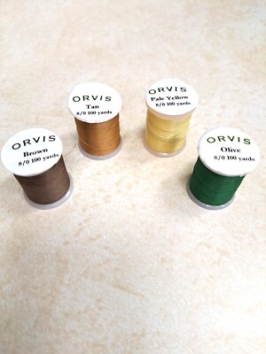 Orvis 8/0 Fly Tying Thread 100 Yards | eBay