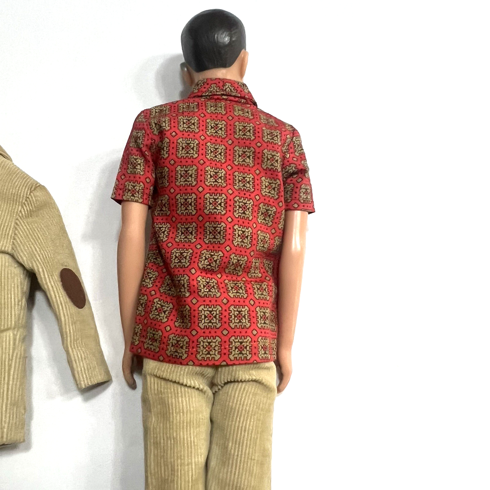 Vintage 1964 Mattel Barbie/Ken Tan Corduroy PAK Set & Lounging Around ...