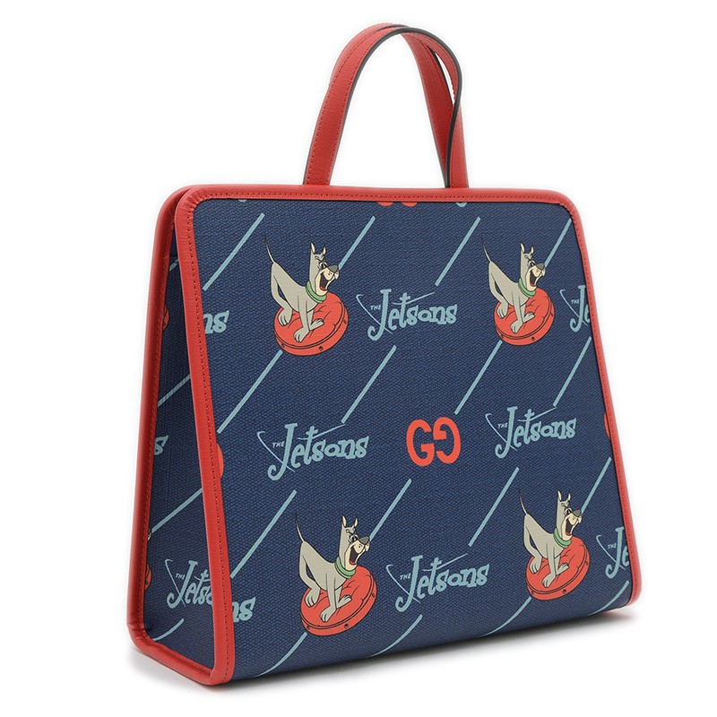 GUCCI Children s Jetsons Tote Bag Navy Red 605614 | eBay