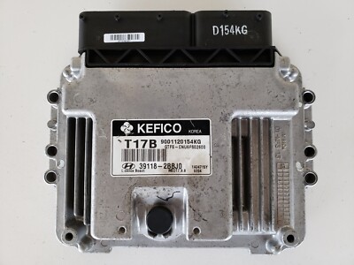 2013 Veloster 39118-2BBJ0 Computer Brain Engine Control ECU ECM EBX ...