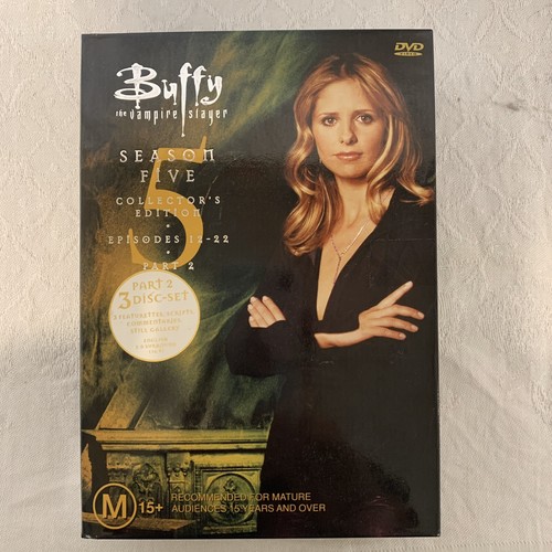 Buffy The Vampire Slayer Season 5 Part 2 DVD 3-Disc Set Excellent ...