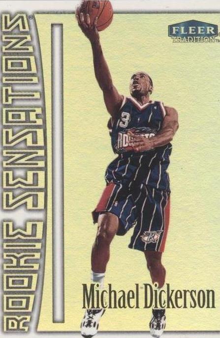 1999-00 Fleer Tradition - Rookie Sensations Michael Dickerson #4 RS for ...