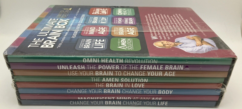 LOT DVDs Ultimate Brain Box Understanding Science David Perlmutter MD ...