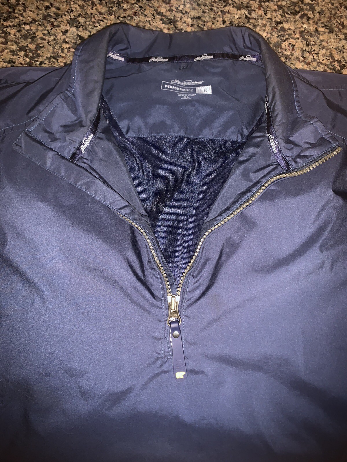 Jack Nicklaus Performance 18 Men's XL L/S Black Golf Windbreaker Jacket ...