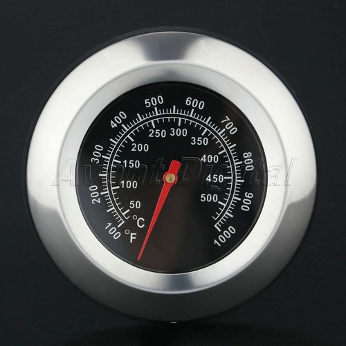 3 inch Dial Face Cooking Barbecue BBQ Smoker Grill Thermometer ...