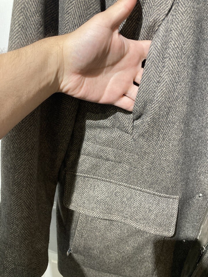 $5000 Ermenegildo Zegna Elements Cashmere Fur Brown Icer Traveller Coat ...