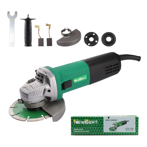 1000W 4-1/2'' Angle Grinder Corded 110V SideSwitch Handheld WallCutting ...