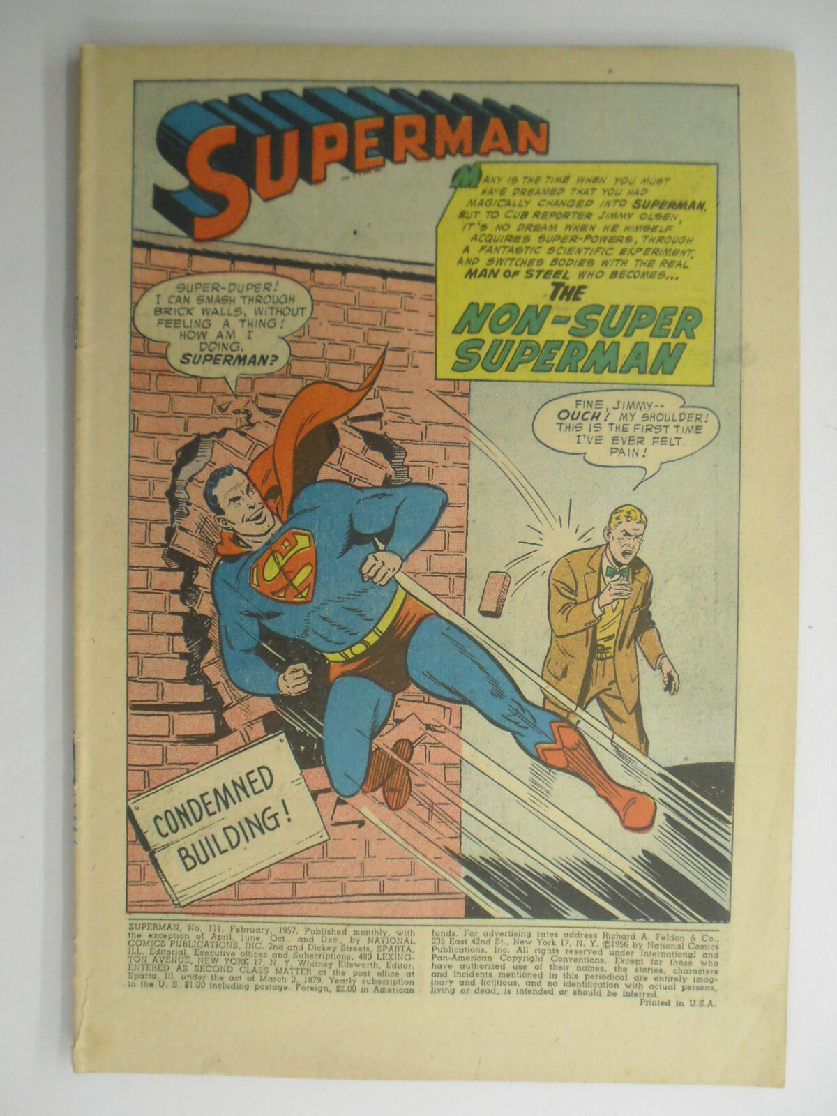 Non Superman Comics