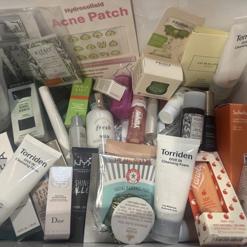 Lot of 15 Deluxe / Travel Size Skin Care, Makeup Beauty Product Samples ...