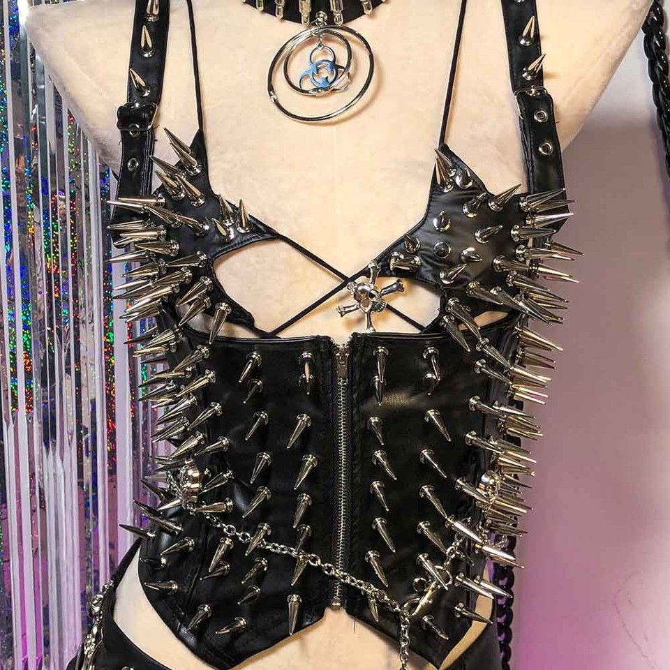 Emo Harajuku Goth E-Girls 2025 Gothic Tank Kawaii Eco Punk Rock Y2K ...