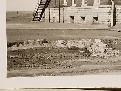 Vintage Black &White Photograph Potwin Kansas High/Grade School ...