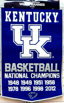 Kentucky Wildcats Championship Banners