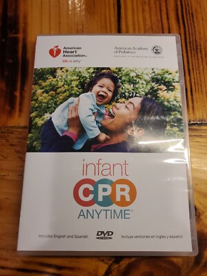 Infant CPR Anytime AHA Heart Association DVD Training | eBay