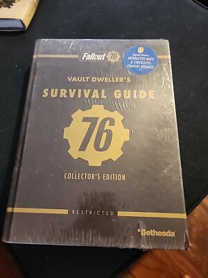 Strategy Guide Fallout 76 Collectors Edition Strategy Guide Sealed With ...