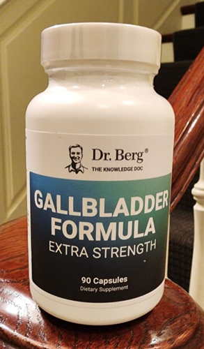 Dr. Berg’s Gallbladder Formula Extra Strength 90 Capsules | eBay