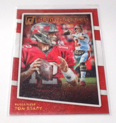 2020 Panini -Donruss Gridiron Kings Tom Brady Card #GK-TB GOAT | eBay