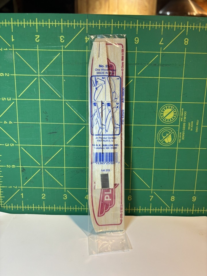 Guillow Balsa Wood Glider Kit Airplane Disney Pixar “Planes” Movie ...